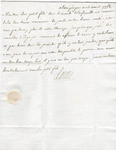 LOUIS XV - Lettre autographe signée - Autographes Manuscripta