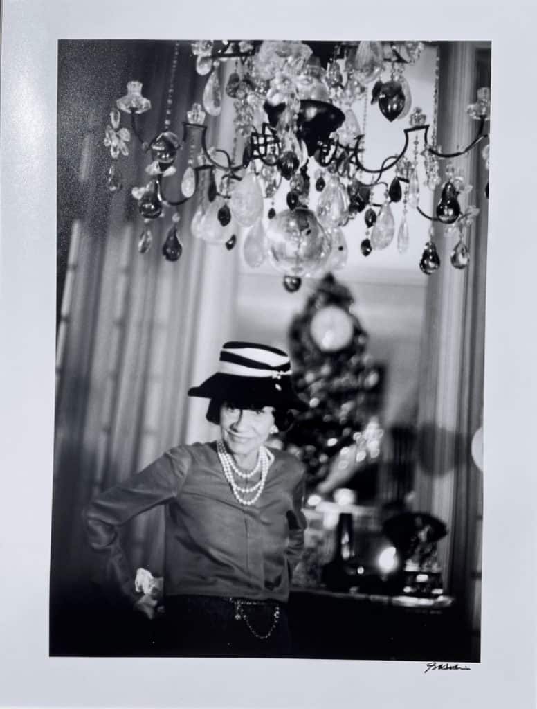 Coco CHANEL - Photo - Le Ritz - Autographes Manuscripta