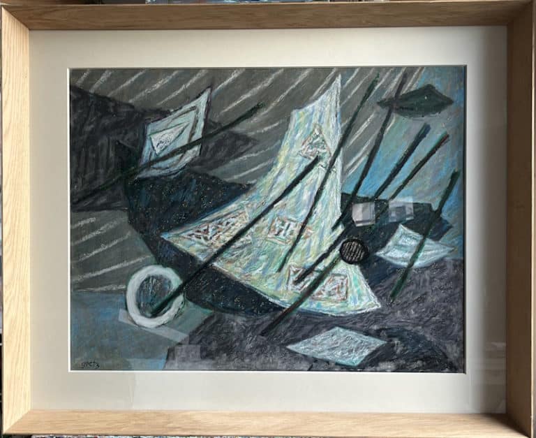 Henri GOETZ - Pastel original - Autographes Manuscripta